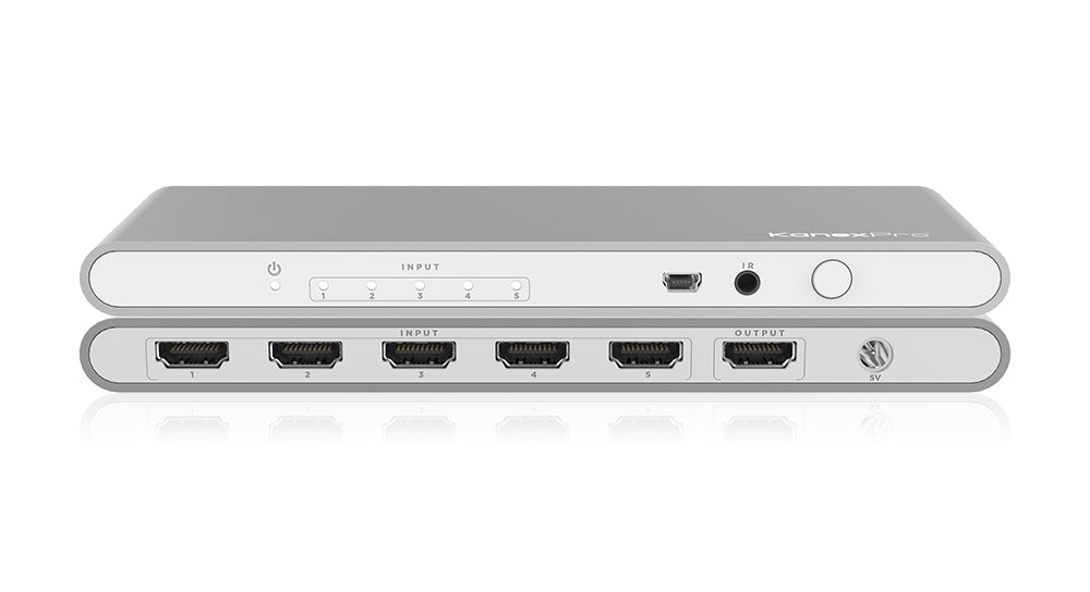4K/60Hz HDMI 5X1 Switcher – KanexPro Store